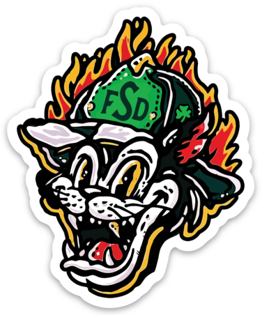 Alley Cat Decal – StationShirts